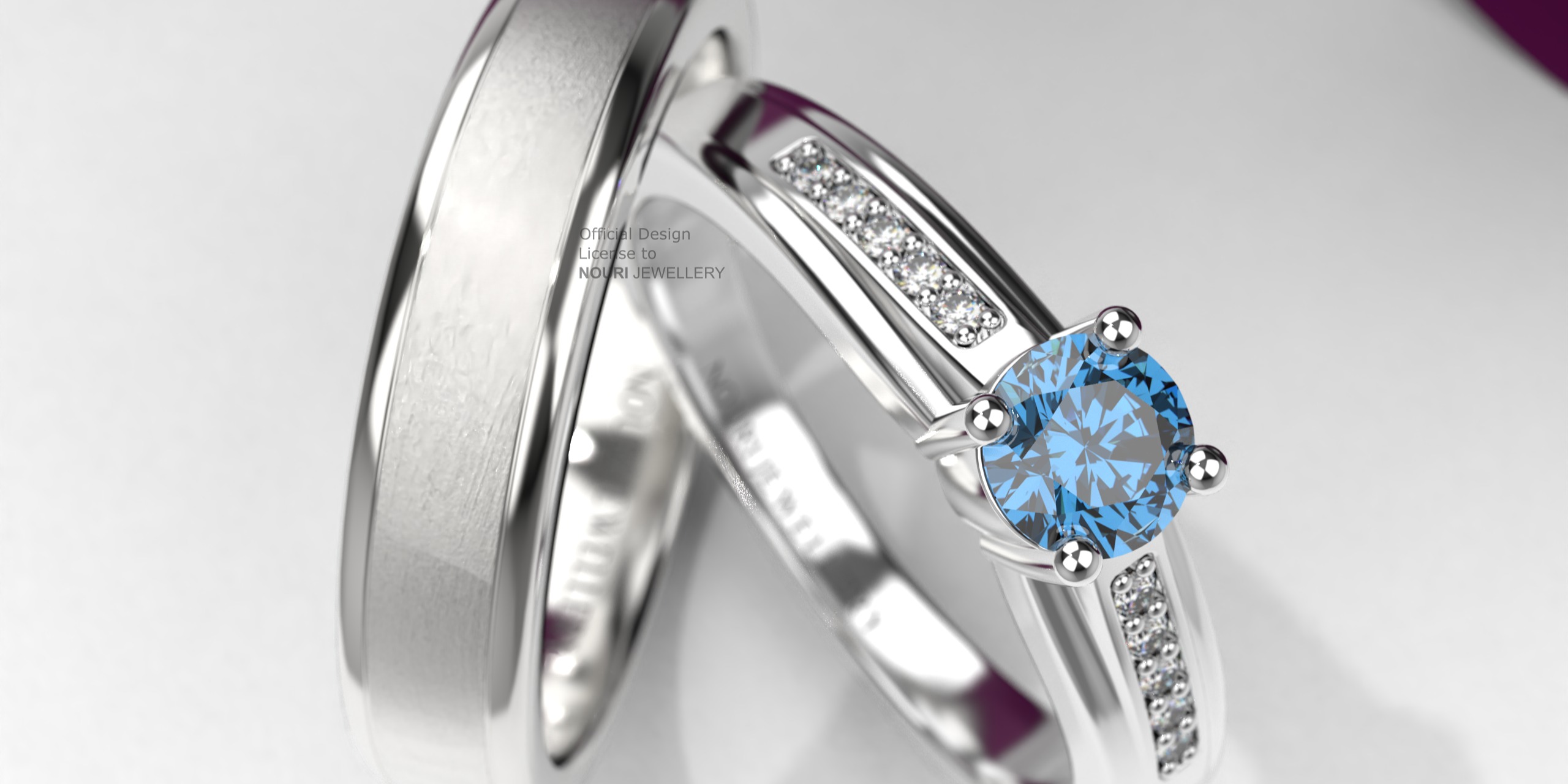 Cincin Kawin Custom - Cincin Nikah Custom - Cincin Palladium oleh Nouri ...