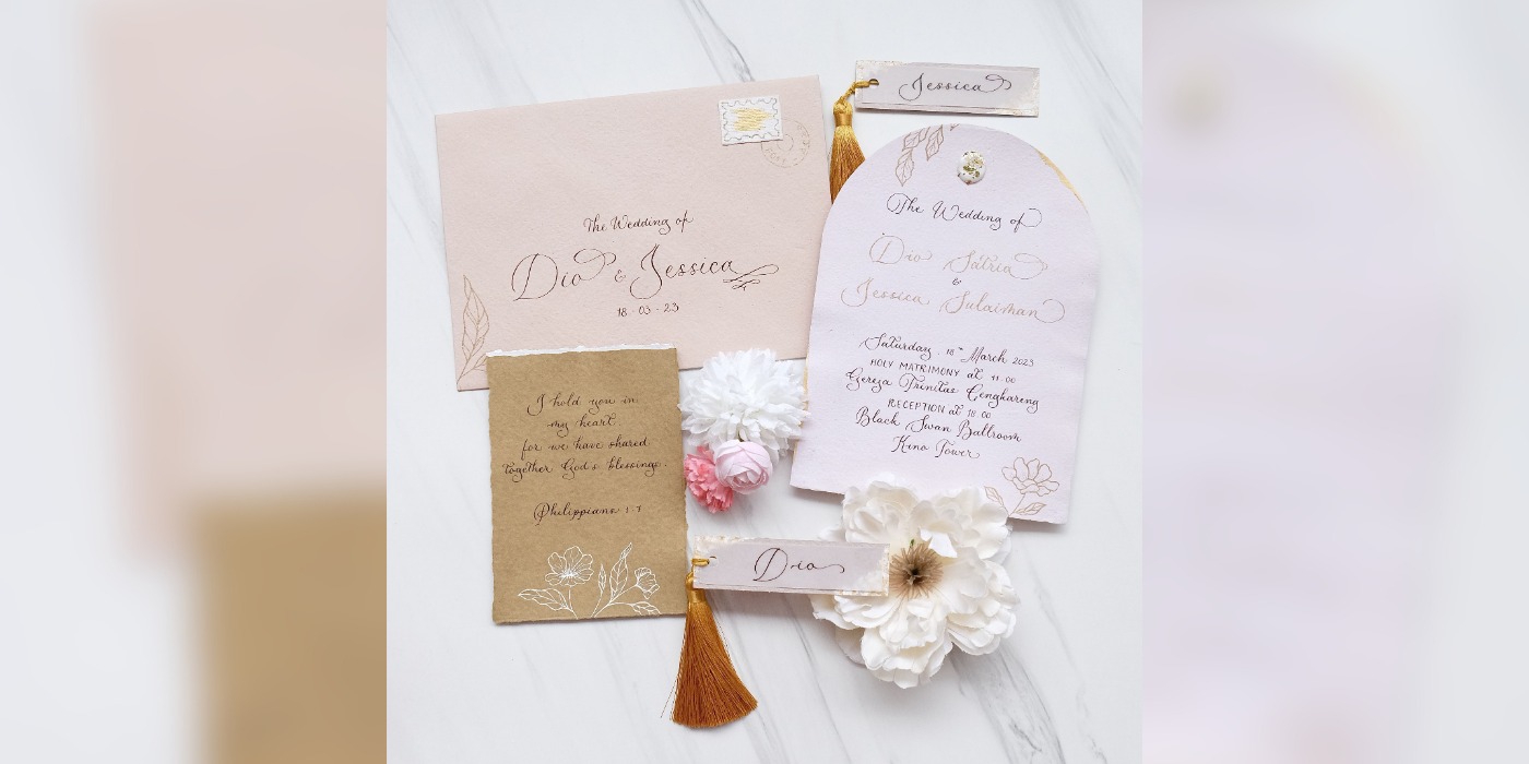 Astera Package by Alora Letters // Calligraphy Service | Bridestory Store