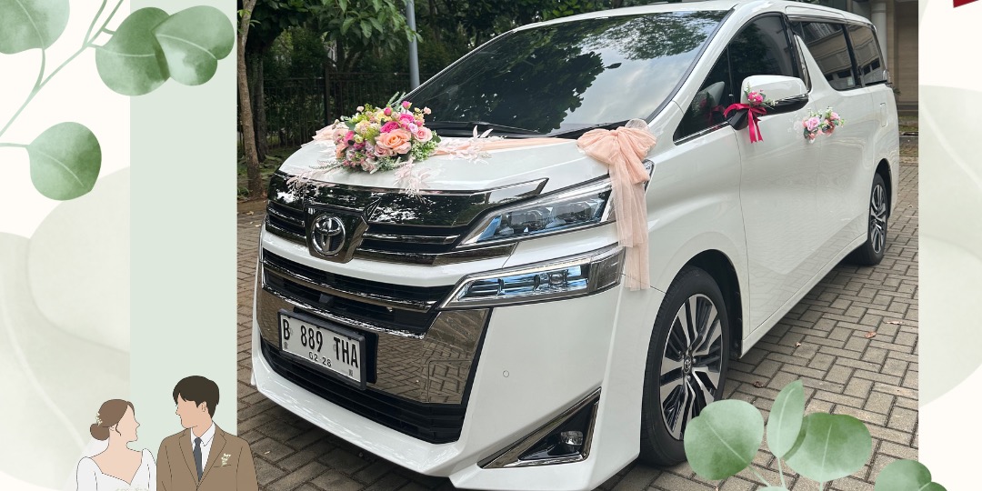 Toyota Vellfire Warna Putih by JM Rent Luxury Car | Bridestory Store