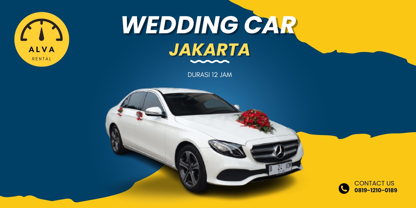 Wedding Car Jakarta Mercedes Benz E 200 oleh Alva Wedding Car | Bridestory Store