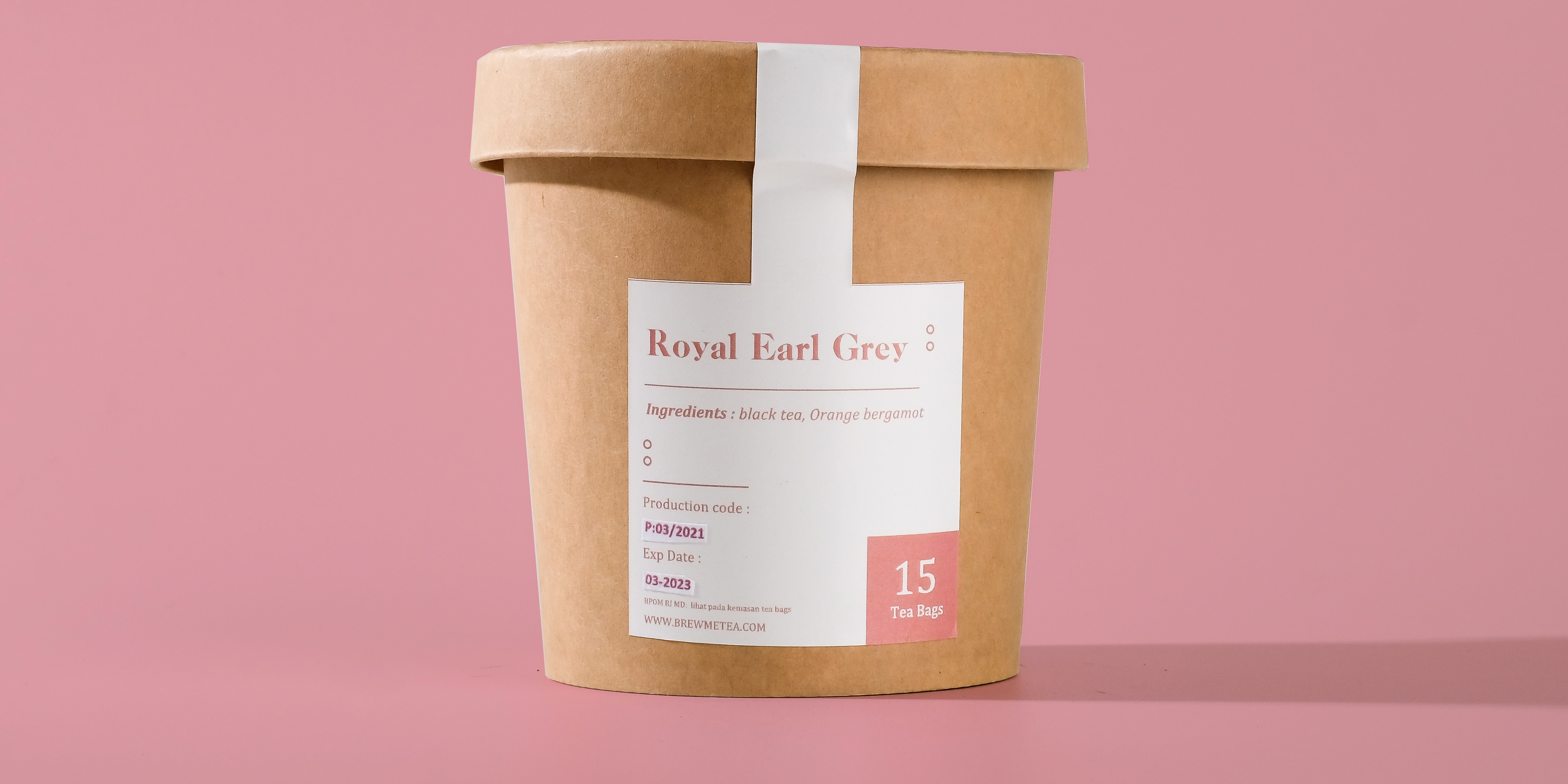 Brew Me Royal Earl Grey Tea Bag Pot by Brew Me Tea | Bridestory Store