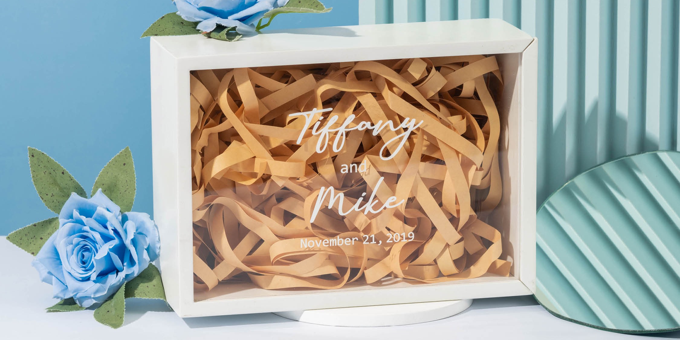 Engraved Wood Gift Box / Kotak Kado Kayu by Dekornata | Bridestory Store