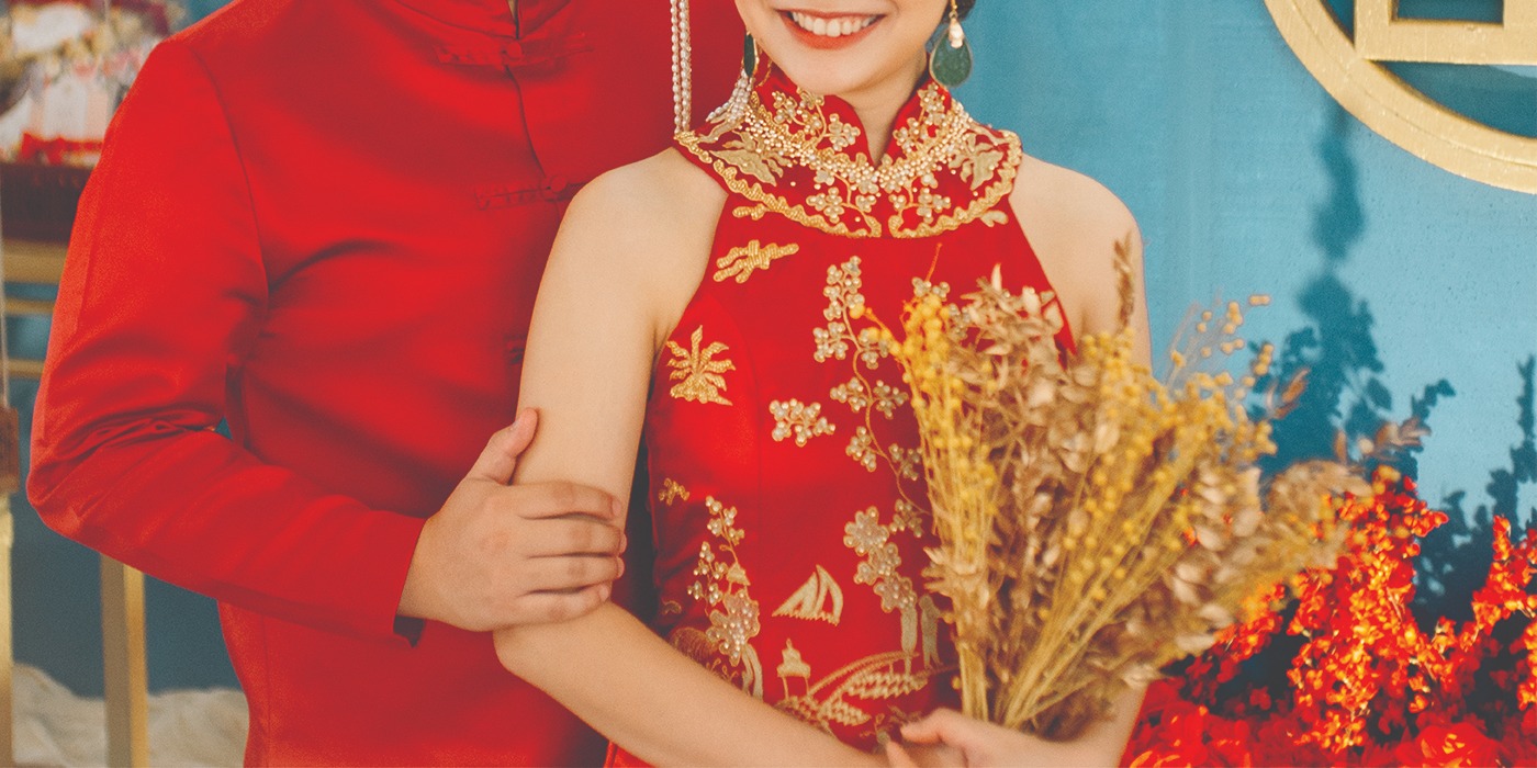 Sangjit Cheongsam oleh Lauren Lim | Bridestory Store
