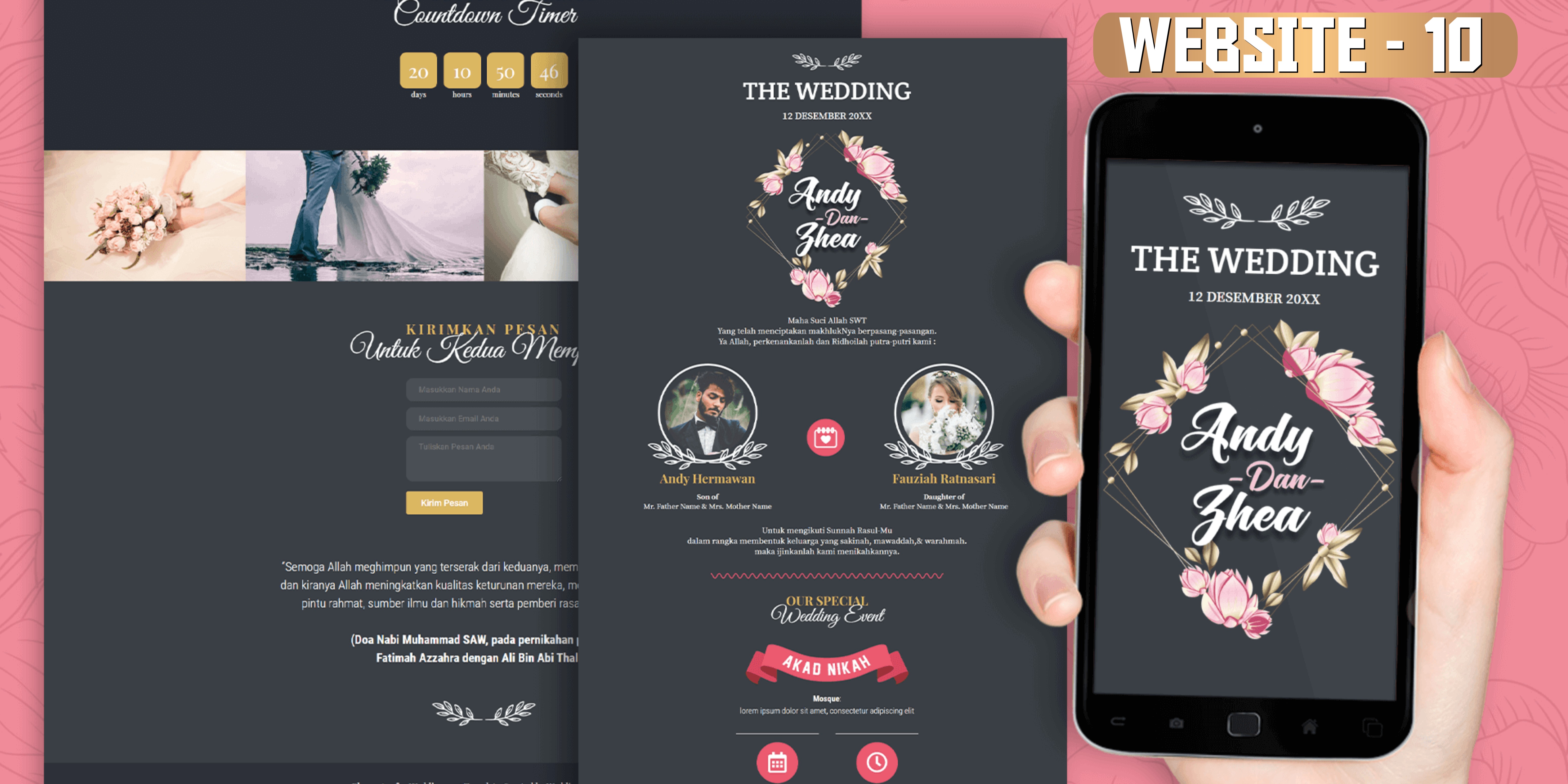 UNDANGAN DIGITAL PERNIKAHAN - UNDANGAN WEBSITE - UNDANGAN ONLINE 10 by ...