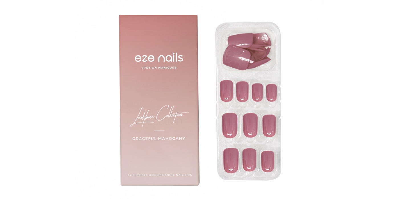 Eze Nails - Graceful Mahogany Spot On Manicure oleh Eze Nails ...