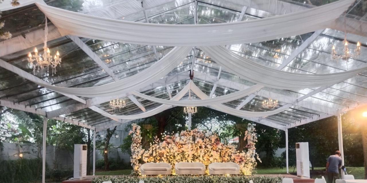 TENDA WEDDING, TENDA DEKORASI, TENDA BENING, SEWA TENDA oleh Rent ...