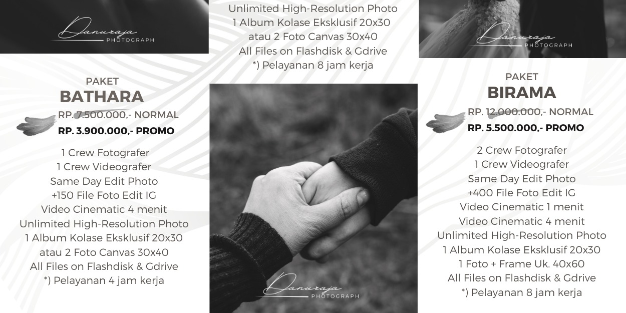 Paket Foto & Video "Bathara" by Danuraja Photograph | Bridestory Store