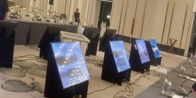 LED TV 55” + Standing Bracket oleh elexart Production | Bridestory Store