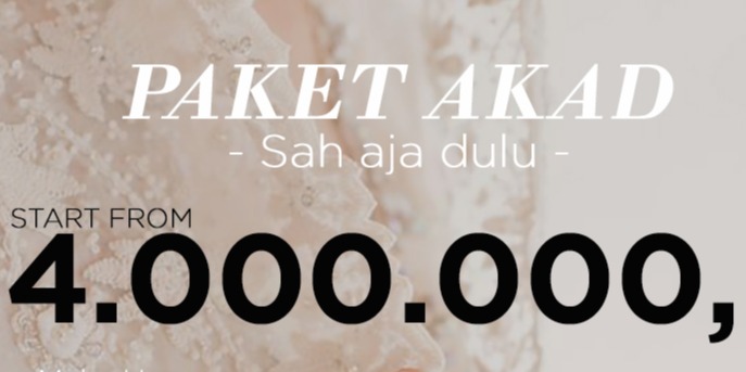 Akad Package oleh Our Pictures | Bridestory Store