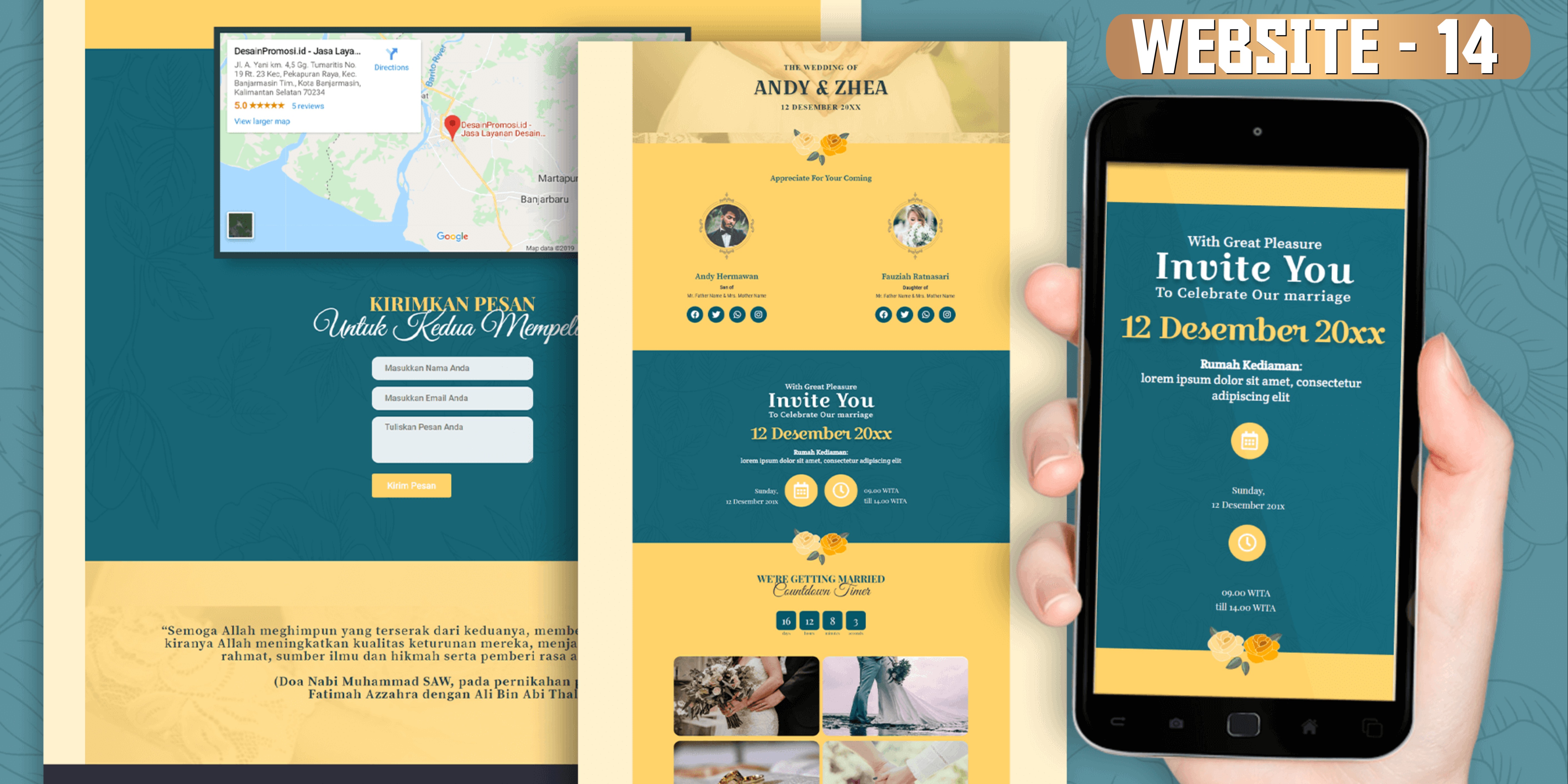 UNDANGAN DIGITAL PERNIKAHAN - UNDANGAN WEBSITE - UNDANGAN ONLINE 14 ...