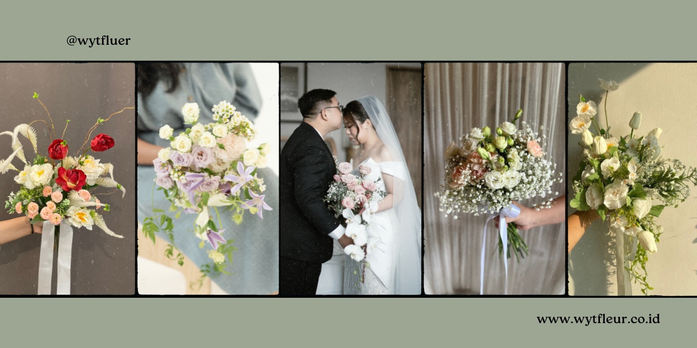 Wedding Bouquet oleh Wyt Fleur Florist | Bridestory Store
