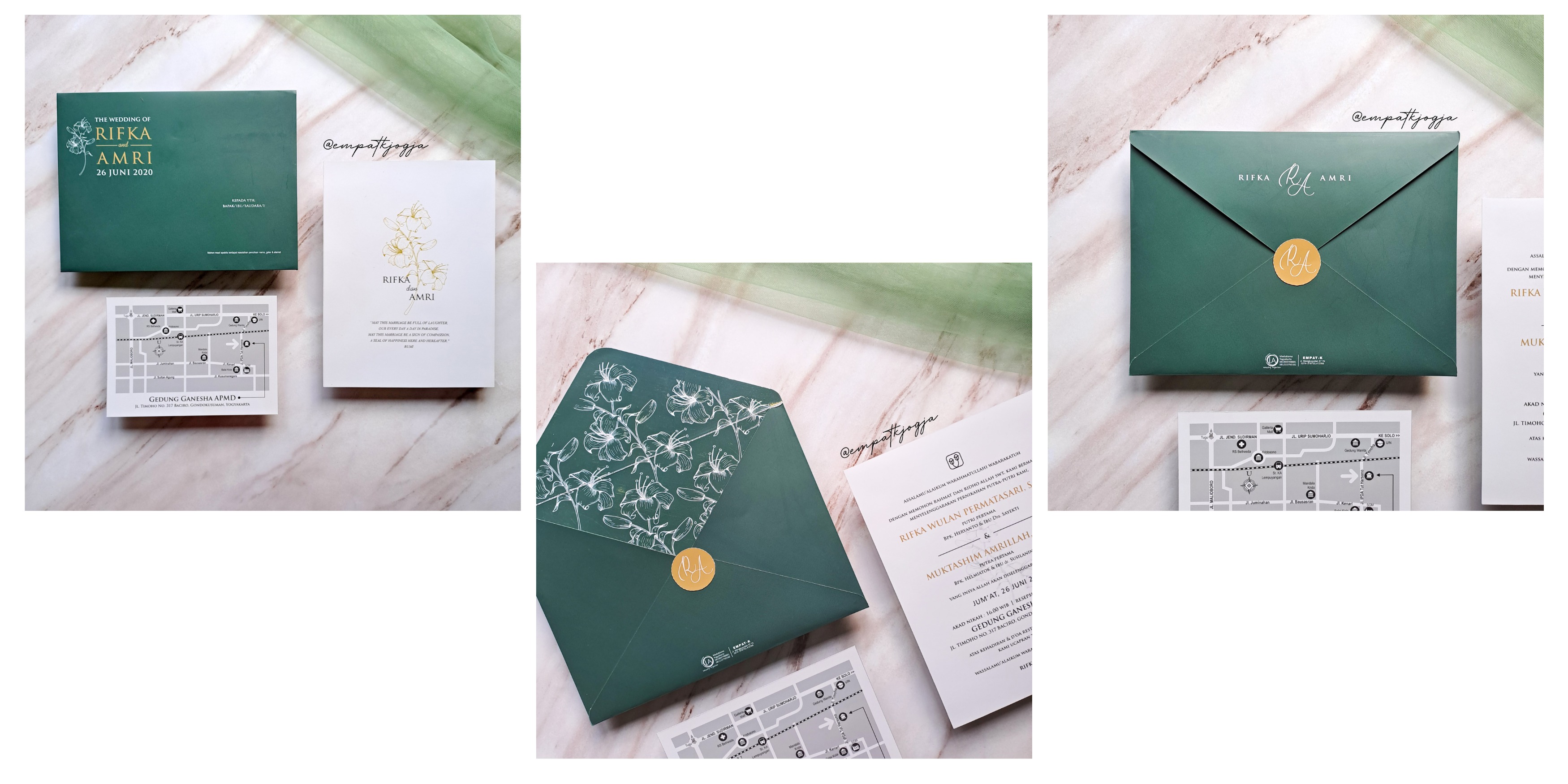 Single Soft Cover (Envelope) by Empat-K | Bridestory Store