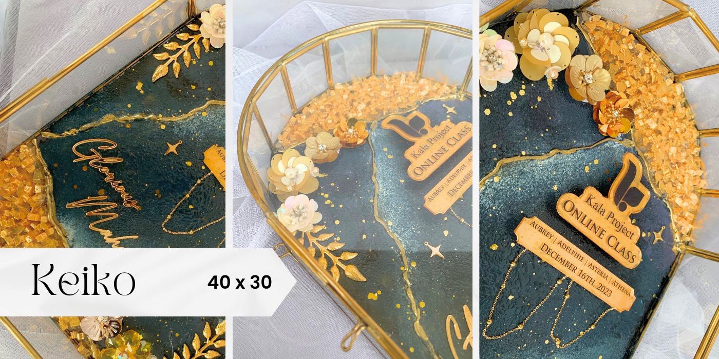 Mahar Terrarium | Frame Mahar | Keiko Size 30 x 40 oleh Momento Project ...