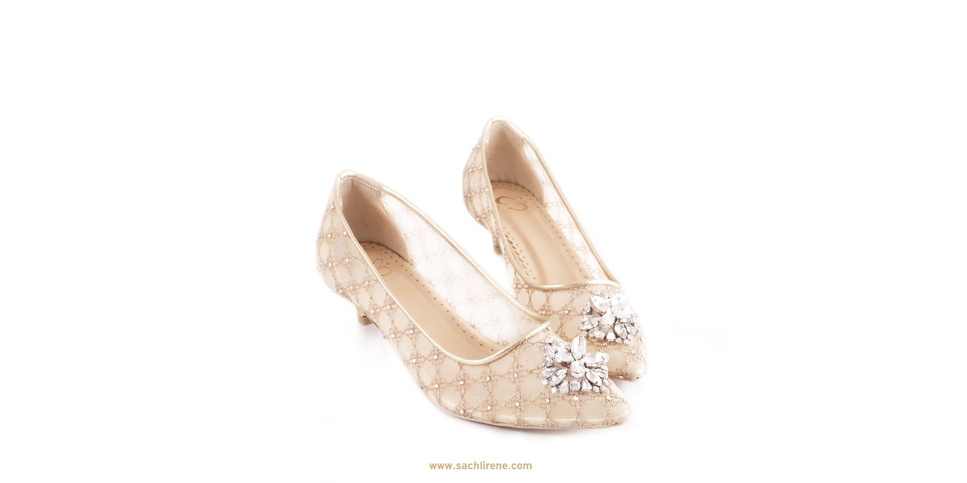 SACHLIRENE APHRODITE II GOLD - 3cm by SACHLIRENE TFOTA | Bridestory Store