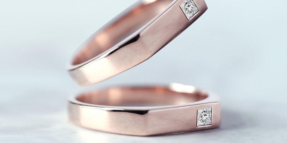 Princess Cut Rosse Wedding Ring - Ivana Jewellery oleh Ivana Jewellery ...