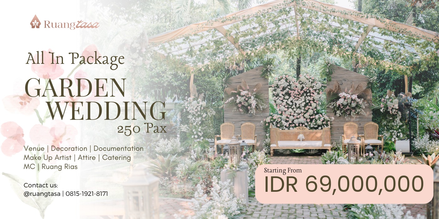 Paket Garden Wedding - Ruang TASA by Ruang TASA | Bridestory Store