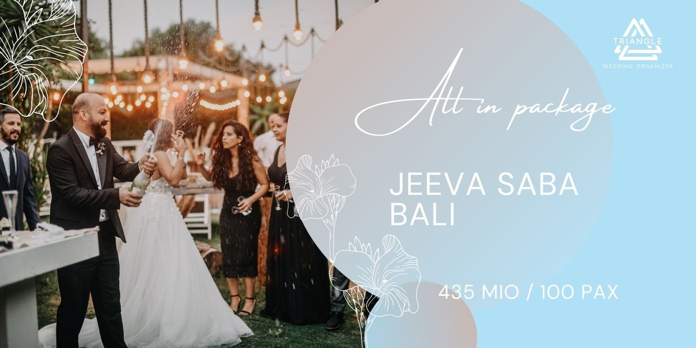 JEEVA SABA BALI 100 PAX by Triangle Wedding | Bridestory Store