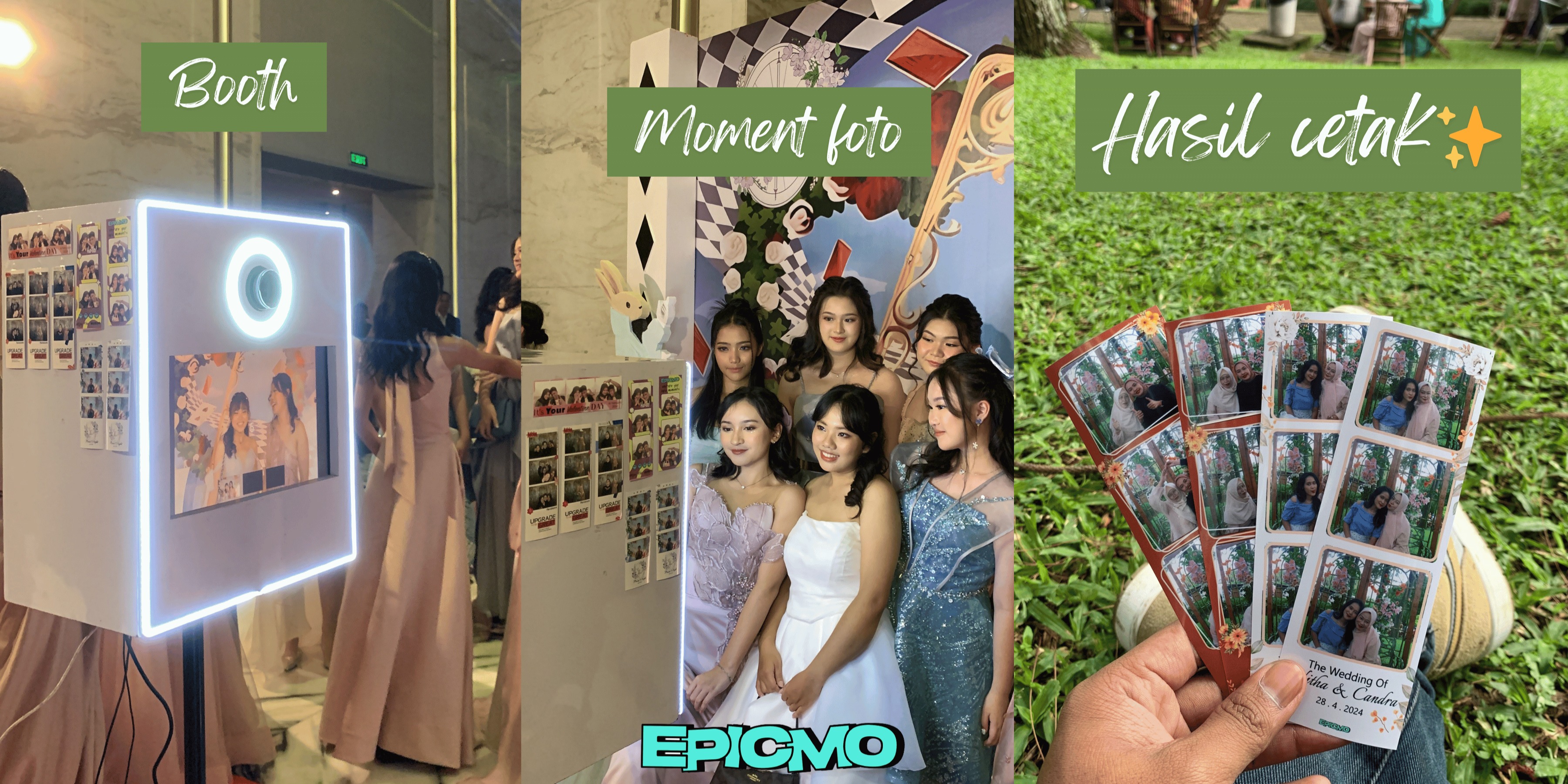 Photobooth event wedding oleh Epicmo Photobooth | Bridestory Store