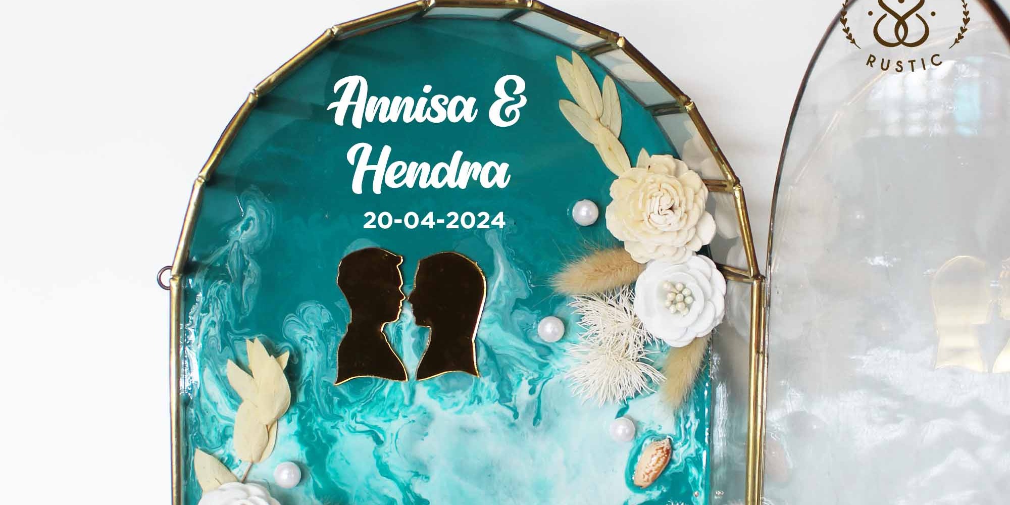 Mahar Nikah Resin Custom oleh Sakinah Rustic | Bridestory Store