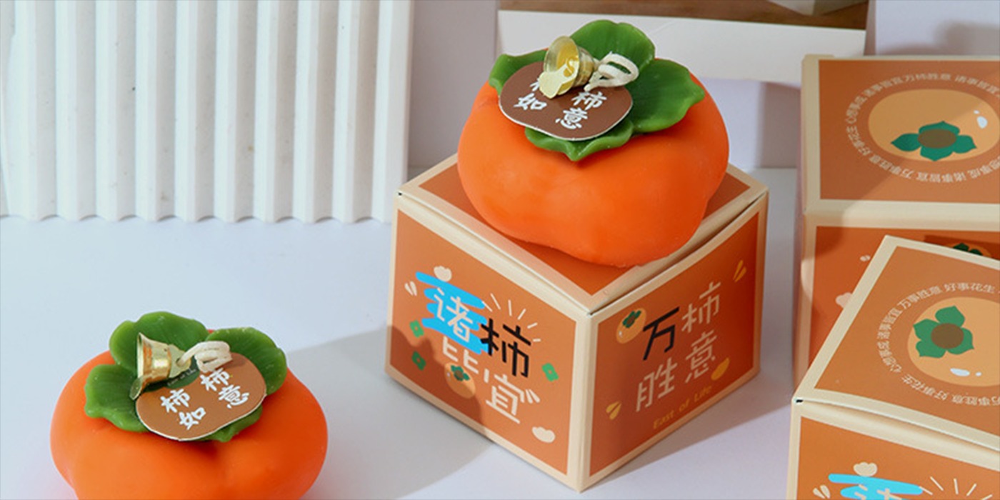 Persimmon Aromaterapy Candles Souvenirs by Lecora id oleh lecora.id ...