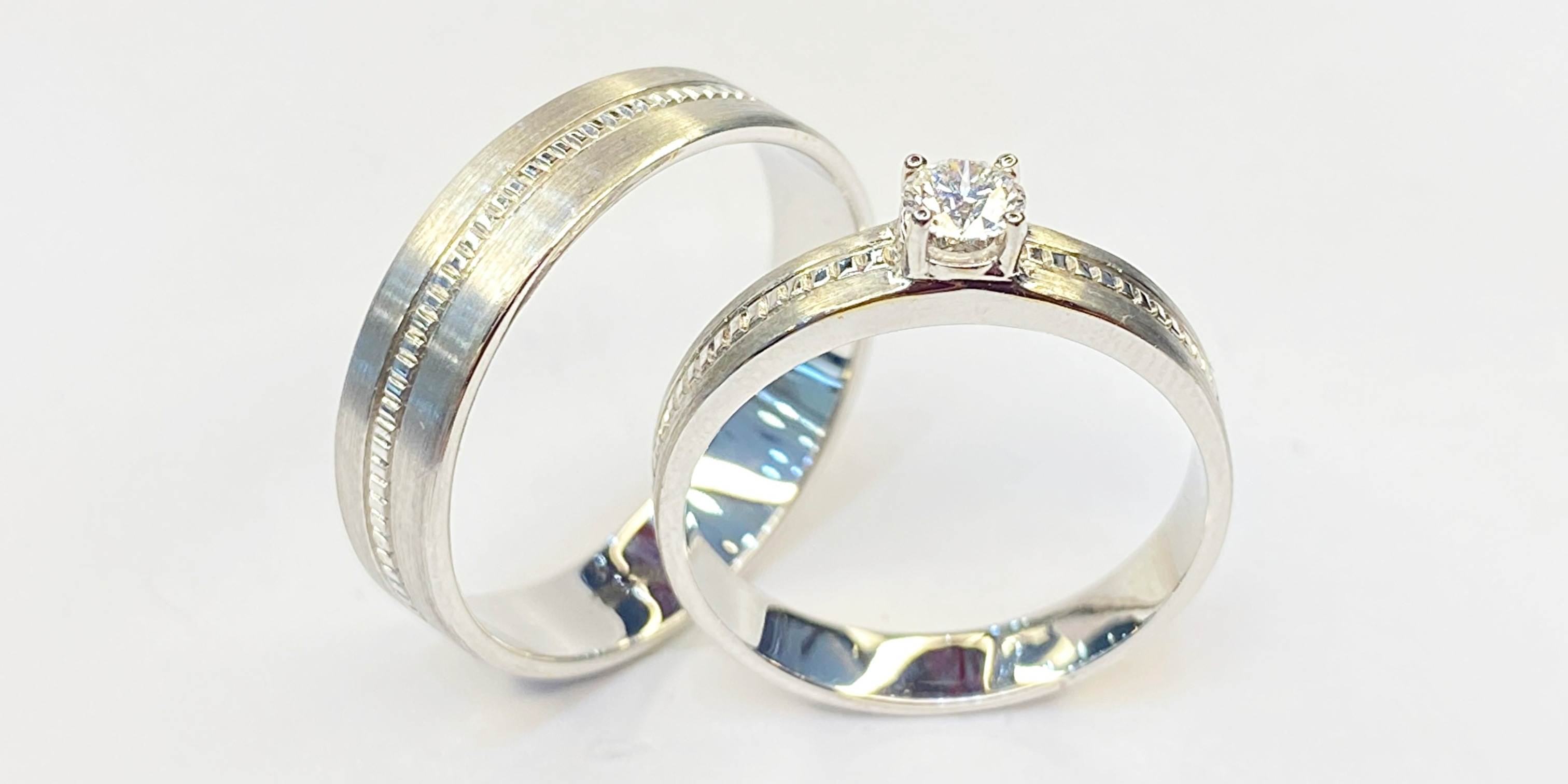 Wedding ring GIA Diamond Dominique Jewellery - 1500080 - 1500073 oleh ...