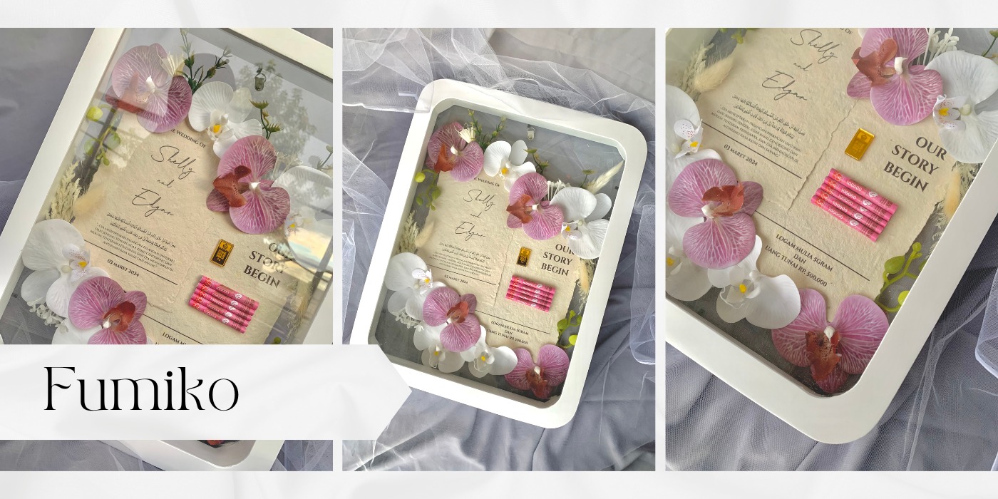 Mahar Fiber - Fumiko (40 x 30) by Momento Project | Bridestory Store