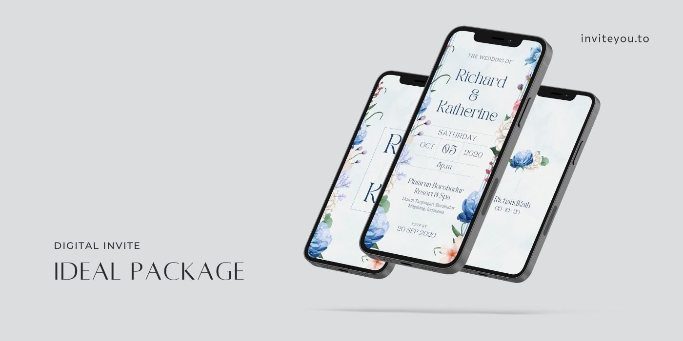 [Custom] Ideal - Digital Invite oleh inviteyou.to | Bridestory Store