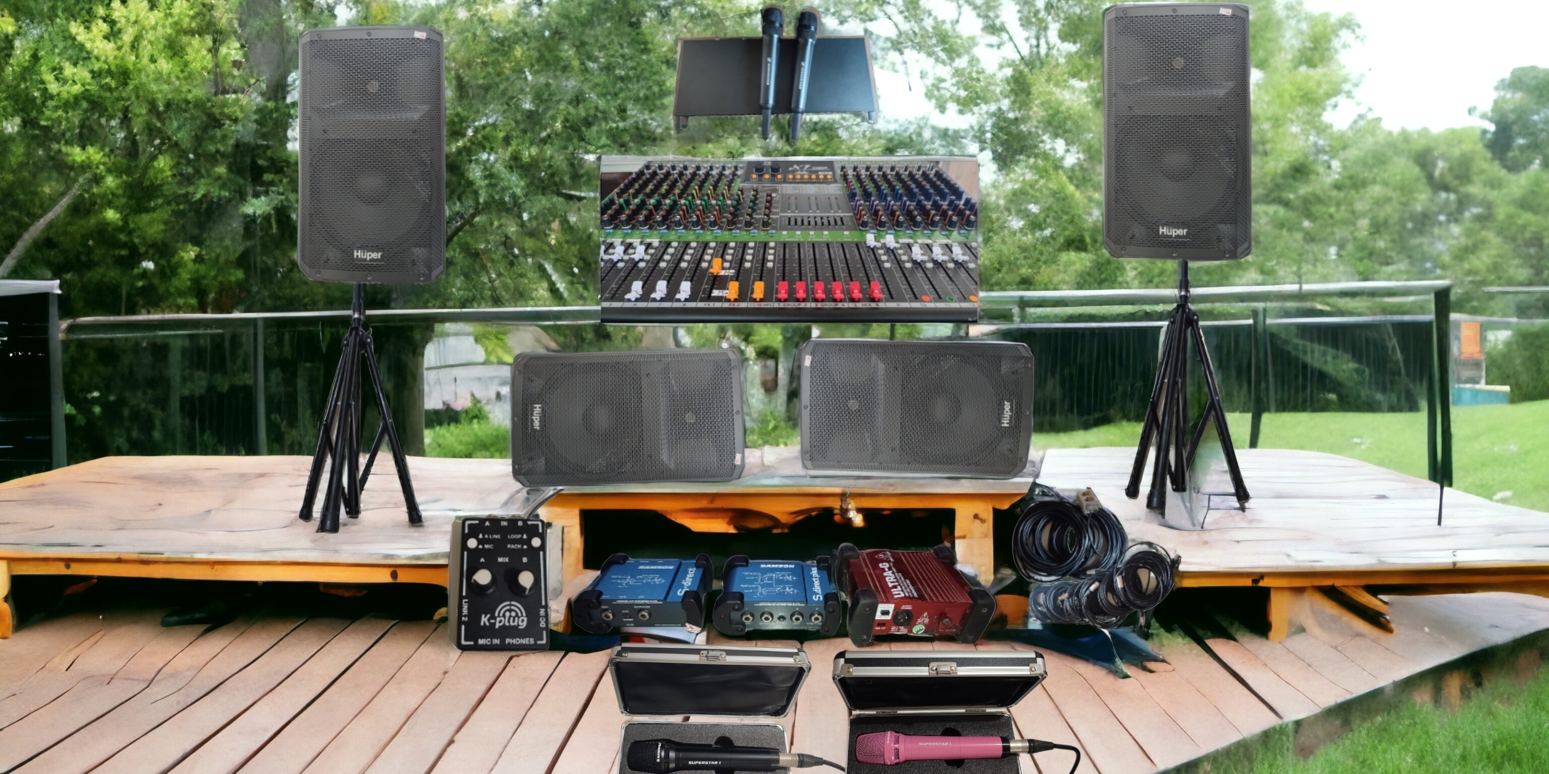 Sound system 2000 watt oleh Manly's Entertainment | Bridestory Store
