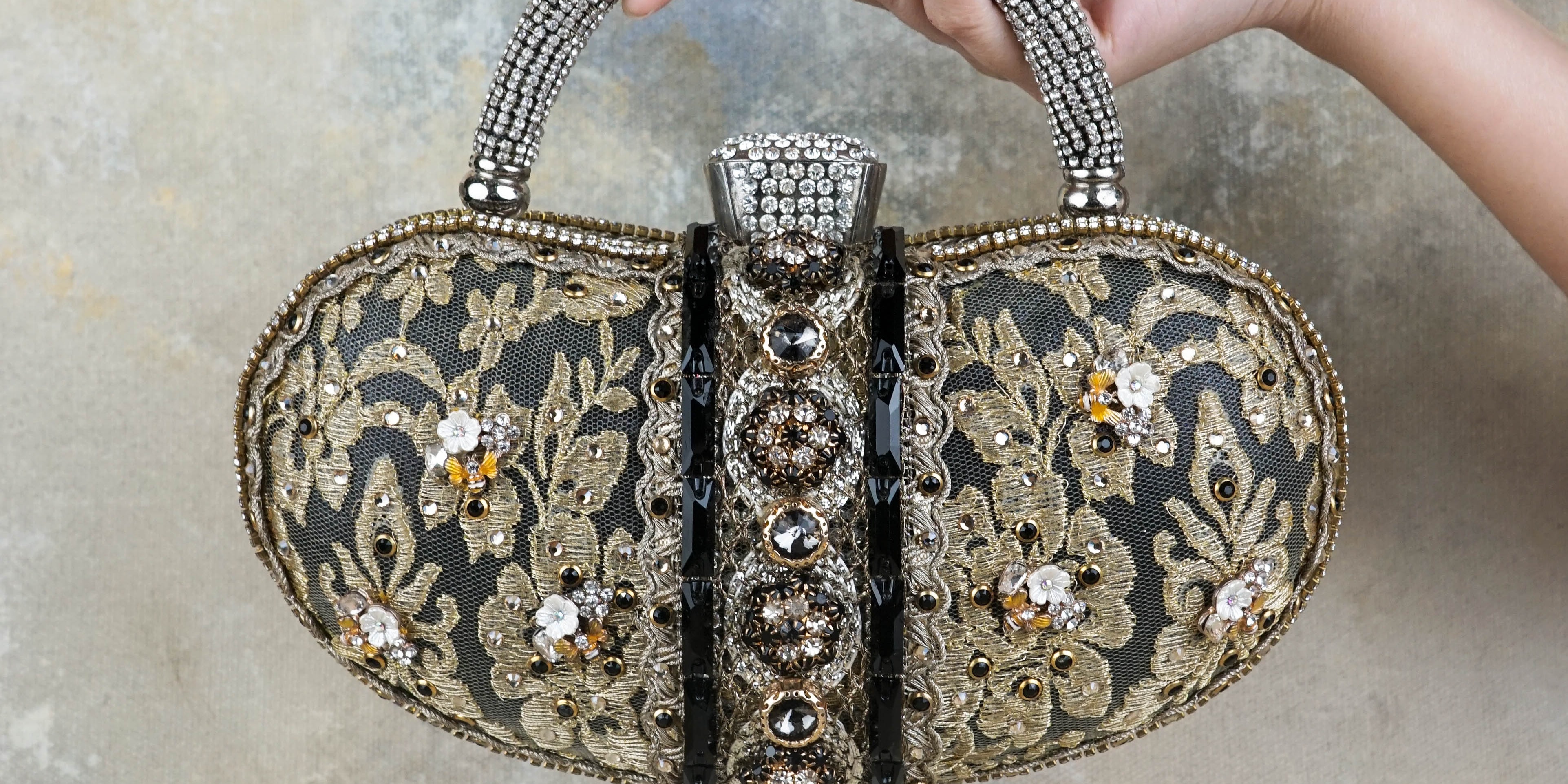 Grace French Lace Clutch by Torenda | Bridestory Store