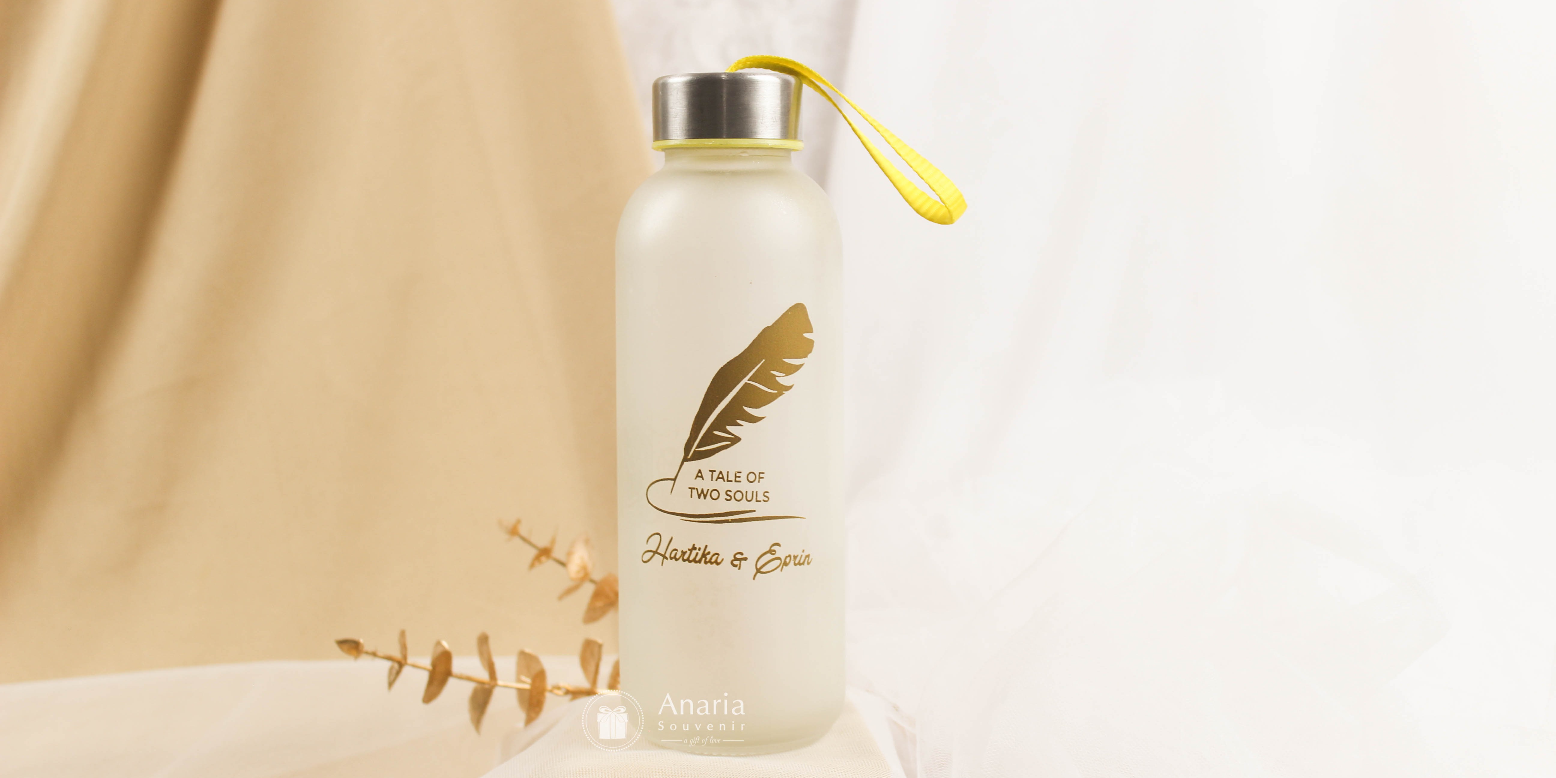 Water Bottle Doff 420ml | Souvenir Pernikahan Wedding Gift oleh Anaria ...