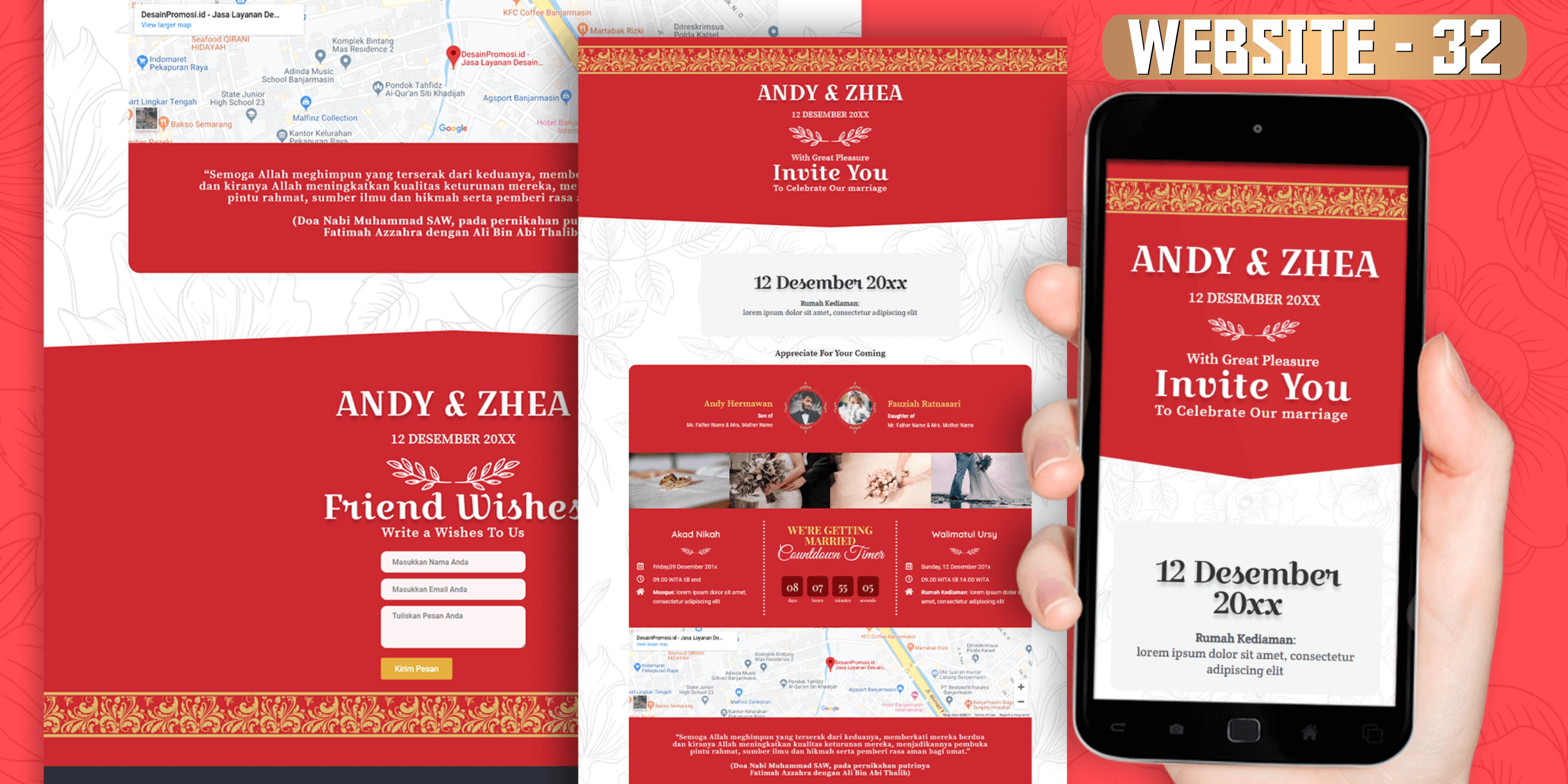 UNDANGAN DIGITAL PERNIKAHAN - UNDANGAN WEBSITE - UNDANGAN ONLINE 32 by ...