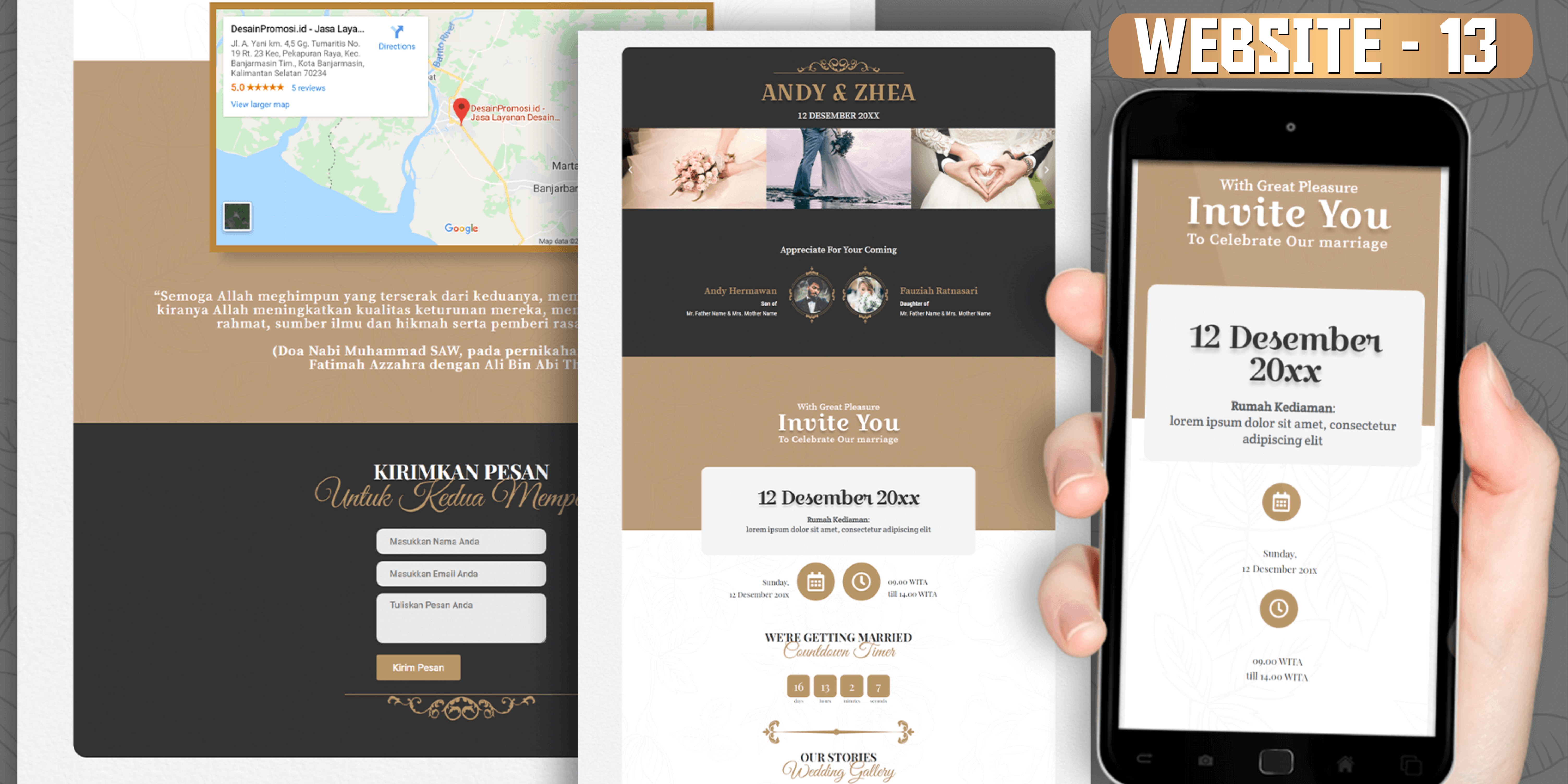 UNDANGAN DIGITAL PERNIKAHAN - UNDANGAN WEBSITE - UNDANGAN ONLINE 13 ...