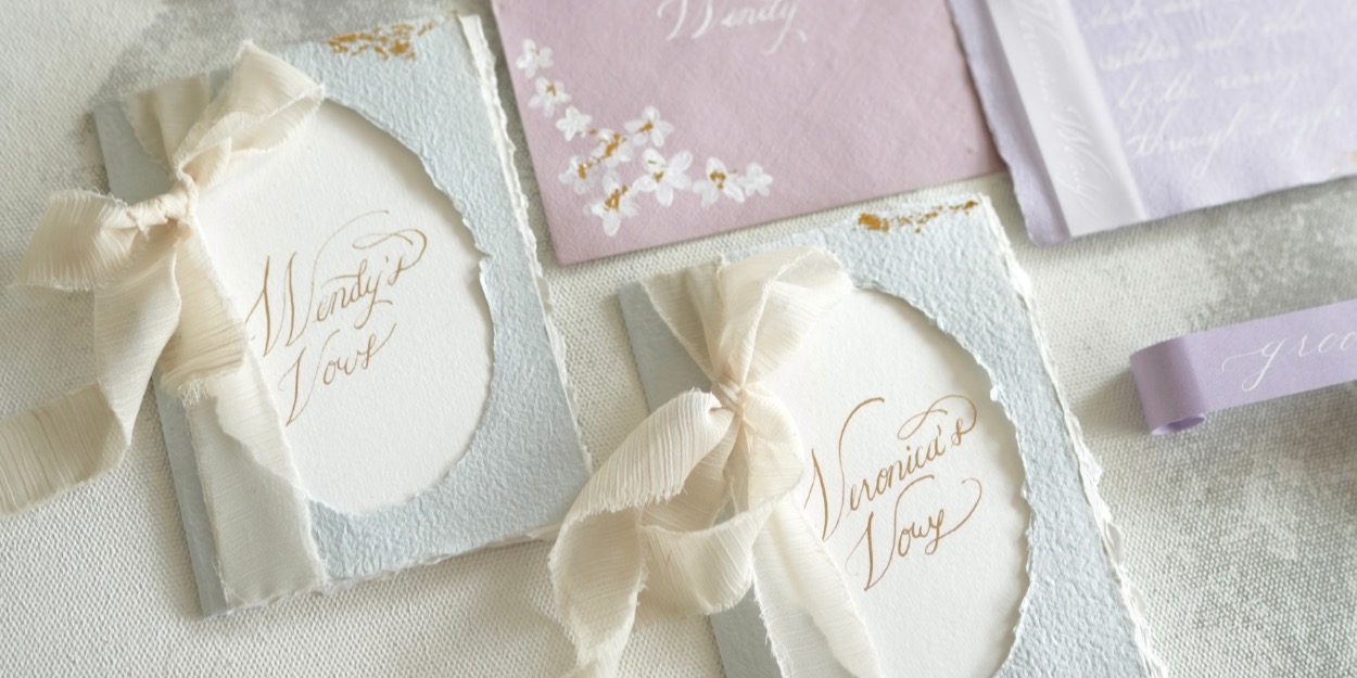 Wedding Invitation Keepsake Calligraphy oleh Ann Letter | Bridestory Store