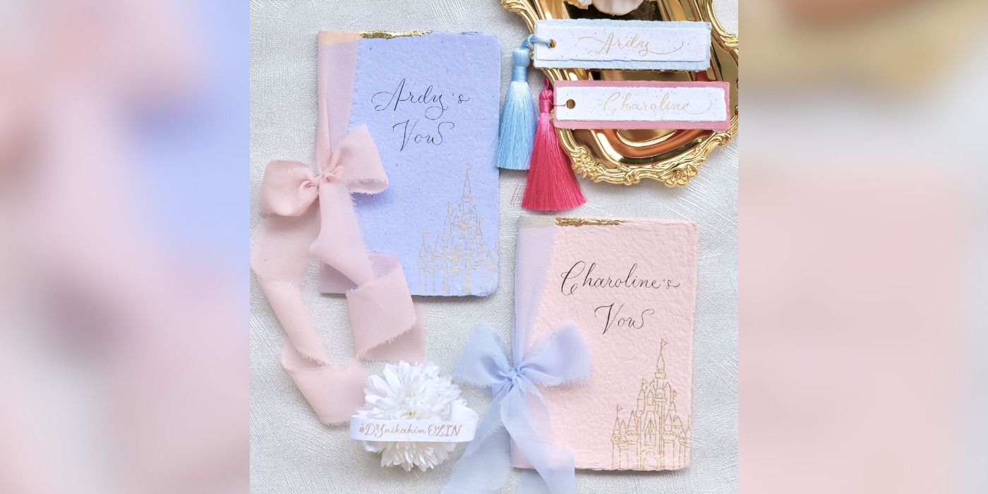 Aster Package oleh Alora Letters // Calligraphy Service | Bridestory Store