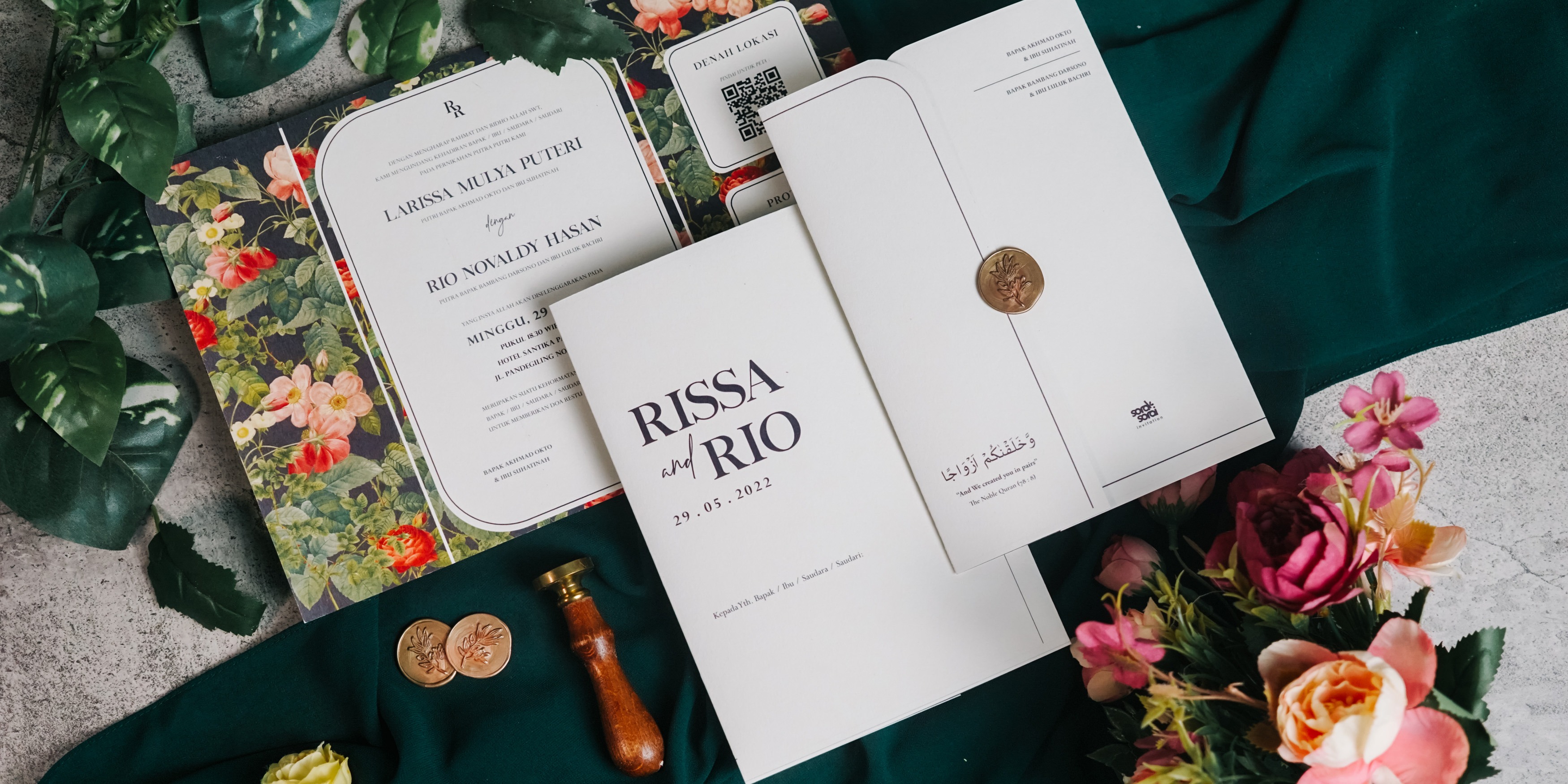 Undangan Pernikahan Simple Softcover with Imported Paper oleh ...