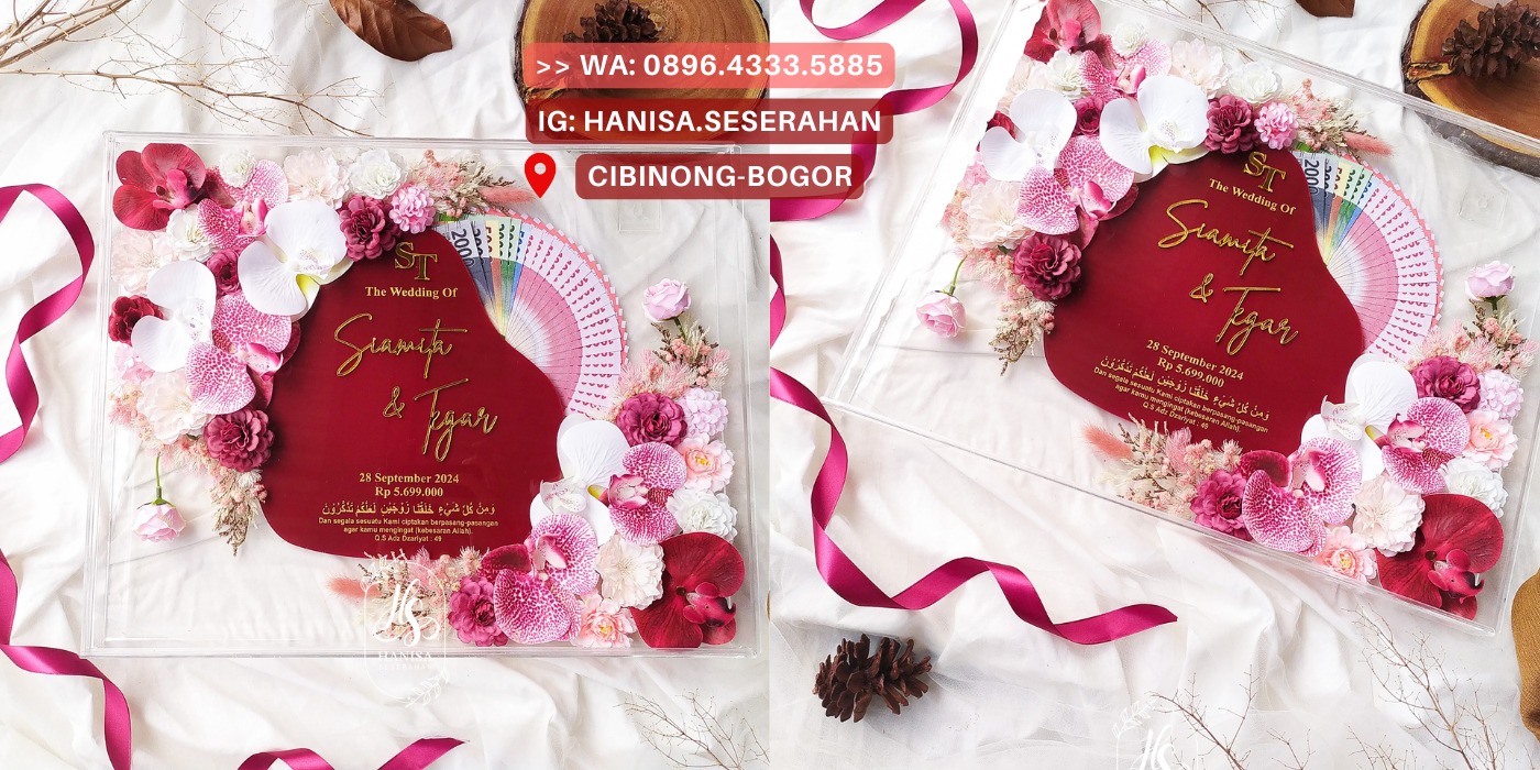 Frame Mahar Akrilik-Akrilik Mahar Cibinong Bogor Custom -50x40 cm oleh ...