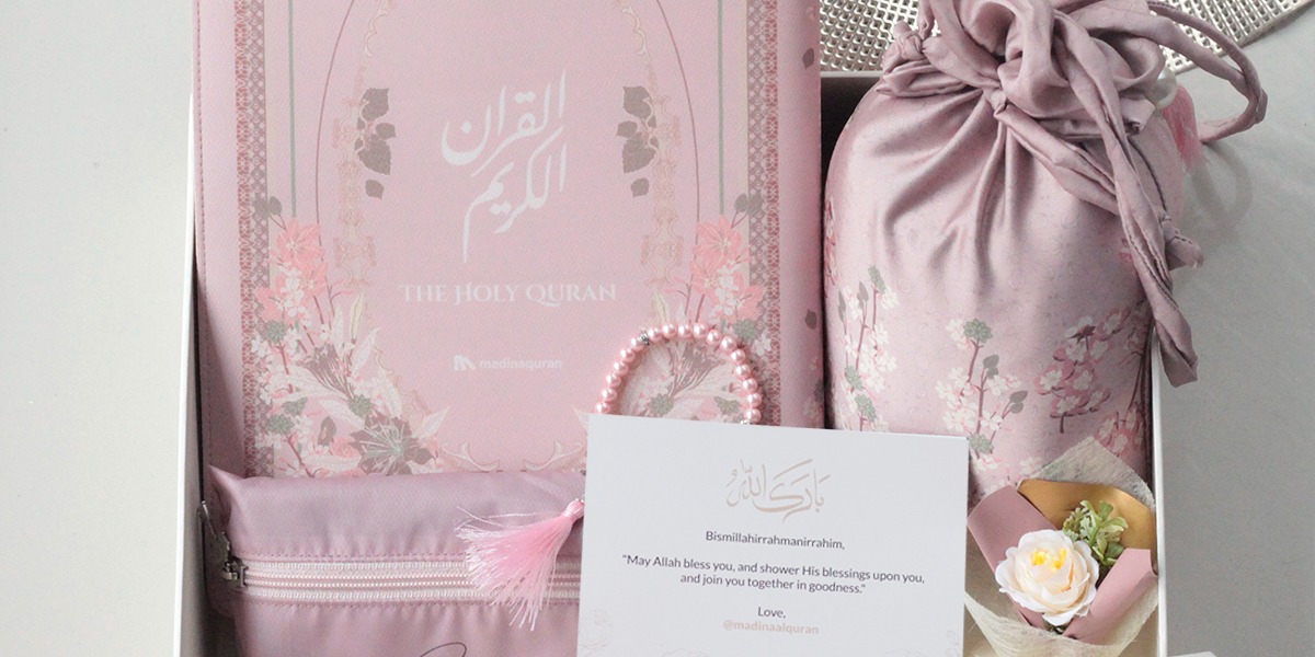 Madina Quran - Mahar Set Signature A4 Package Premium Hampers by Madina ...