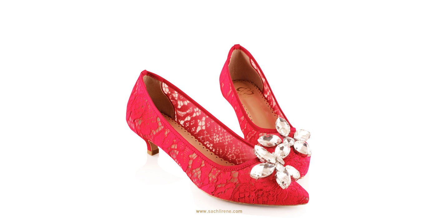 SACHLIRENE ODETTE II RED - 3cm by SACHLIRENE TFOTA | Bridestory Store