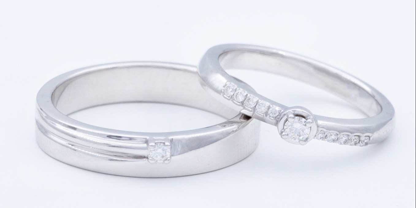 Cincin Nikah Kawin Couple Wedding Ring - Bailey Rings Bening Luxury ...