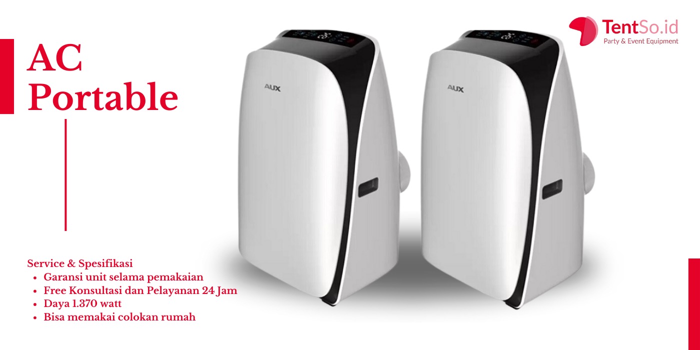 AC Portable 1,5 PK by Tentso Kolaborasi Indonesia | Bridestory Store