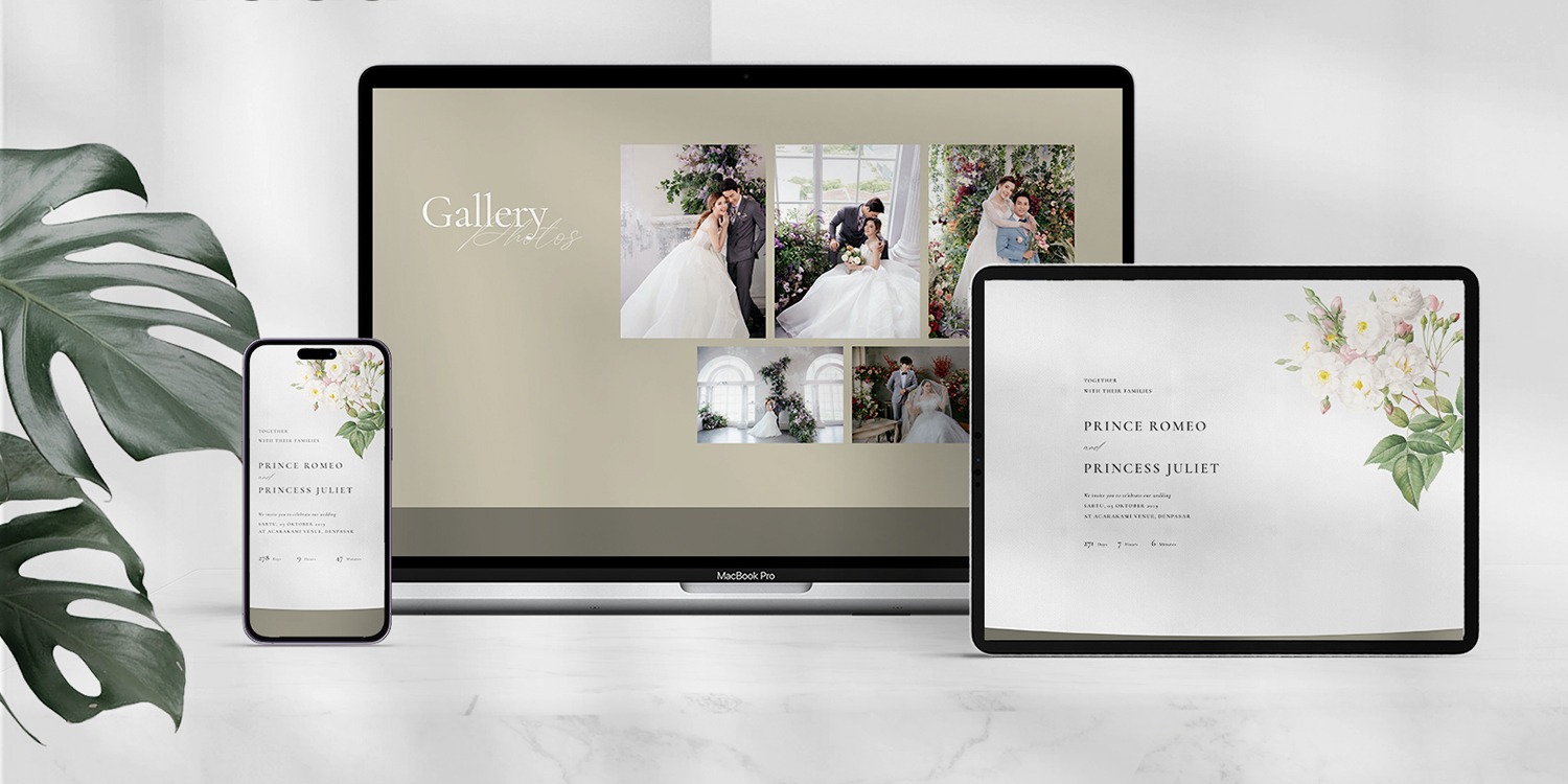 Undangan Online / Undangan Digital / Undangan Website - Desain Prada by ...