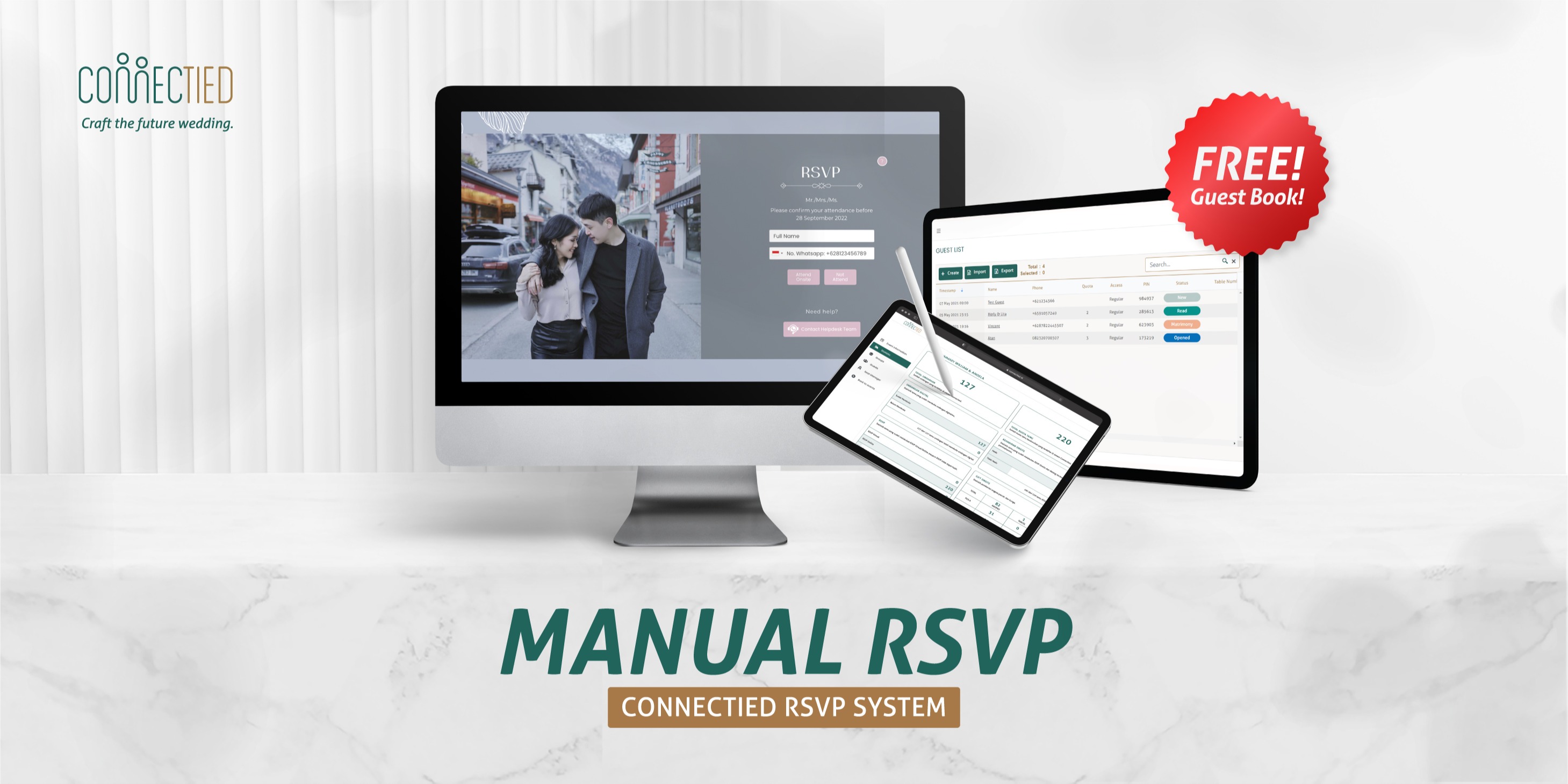 Connectied RSVP System: Manual by Connectied Digital Invitation ...