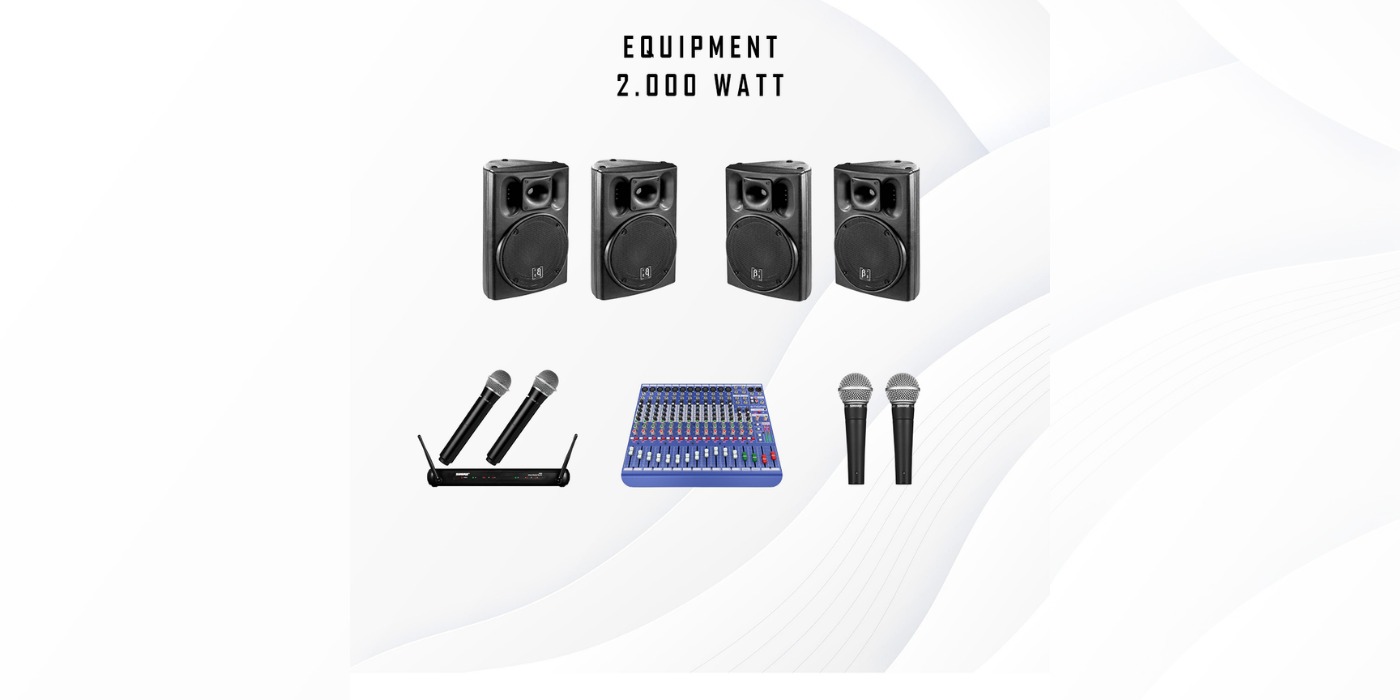 Sound System 2000 Watt by Fimax's Studio | Bridestory Store