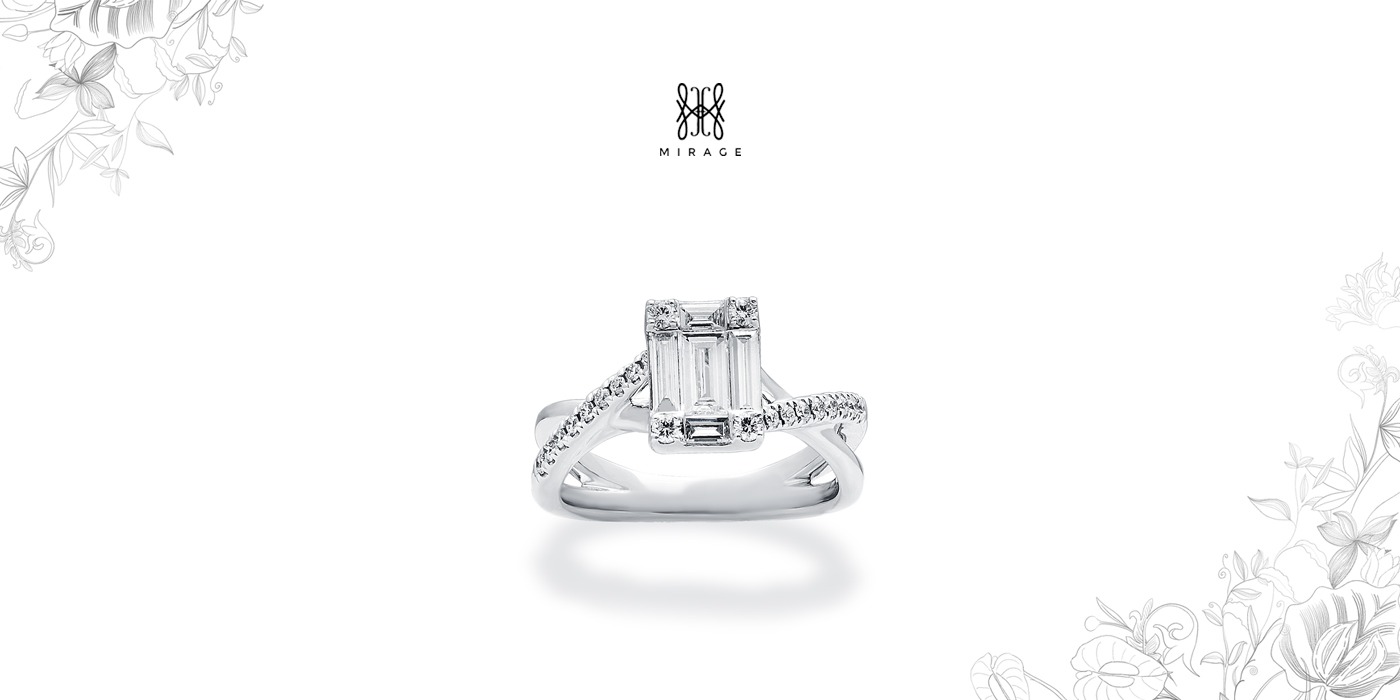 HEMERA DIAMOND RING oleh Mirage Jeweler | Bridestory Store