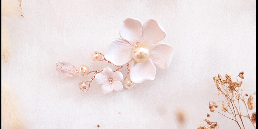 Ear Cuff Vinca Pearl oleh Rahel W Signature | Bridestory Store