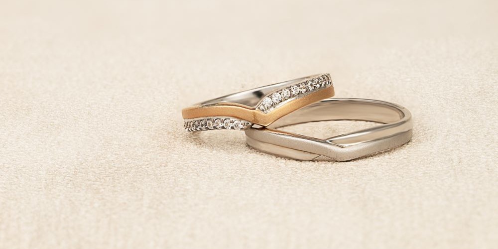 Cincin Kawin Platinum 3% + Gold 6K #4 / Wedding Ring Couple oleh Emily ...