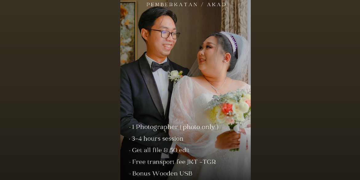 Holy Matrimony / Pemberkatan / Akad oleh Tjerita Kita | Bridestory Store