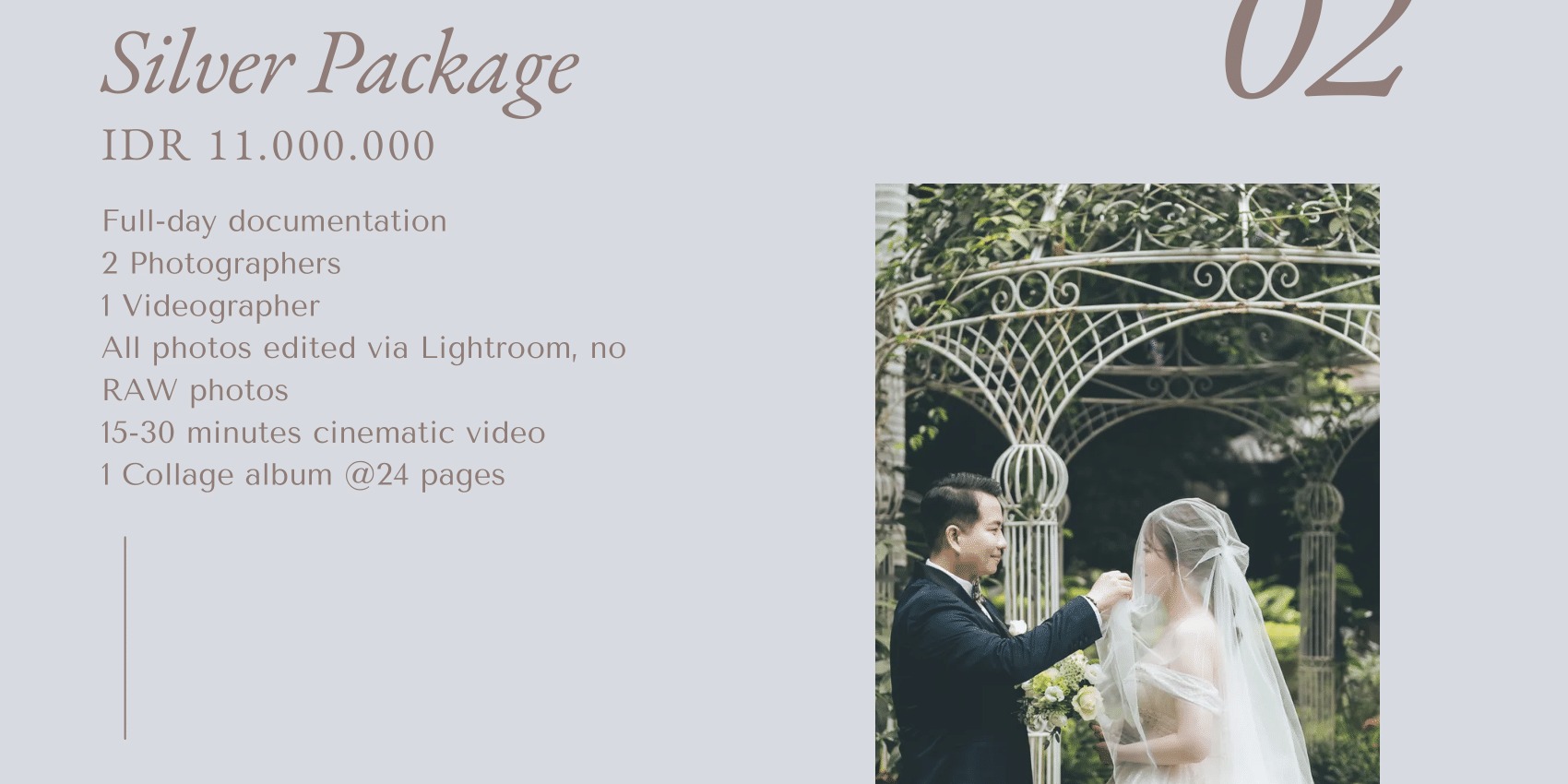Silver Package by GoFotoVideo | Bridestory Store