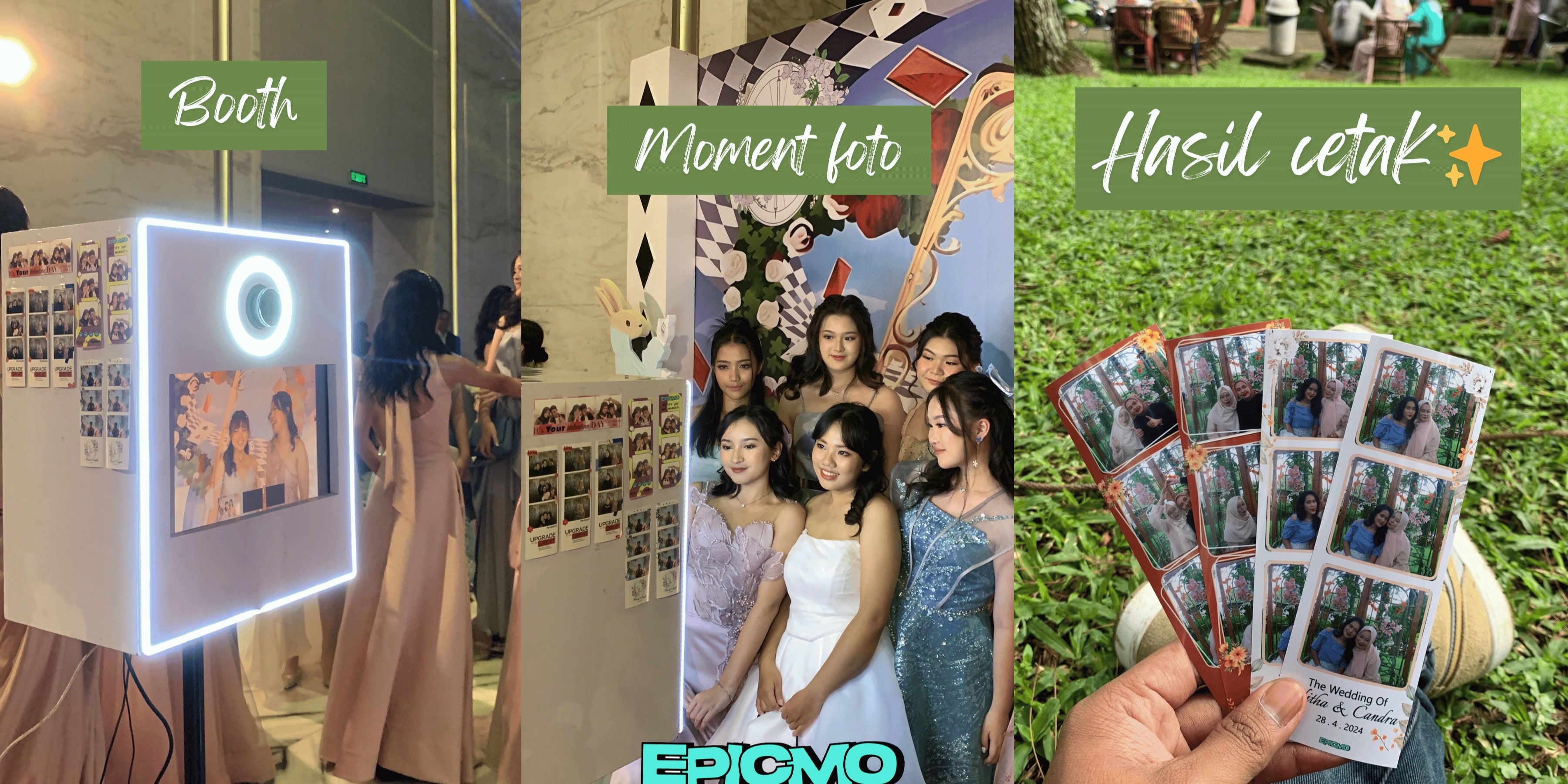 Photobooth event by Epicmo Photobooth | Bridestory Store