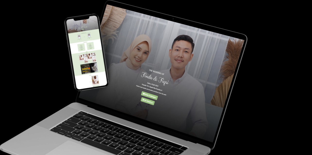 Wedding Digital Invitation Package Advanced by Radeska Digital ...